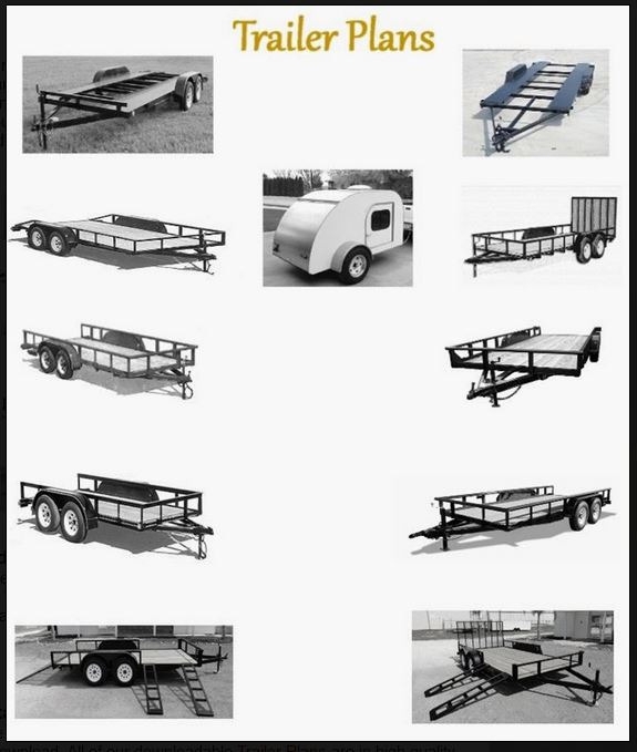 Teardrop, Off Road, Utility And Car Trailer Plans